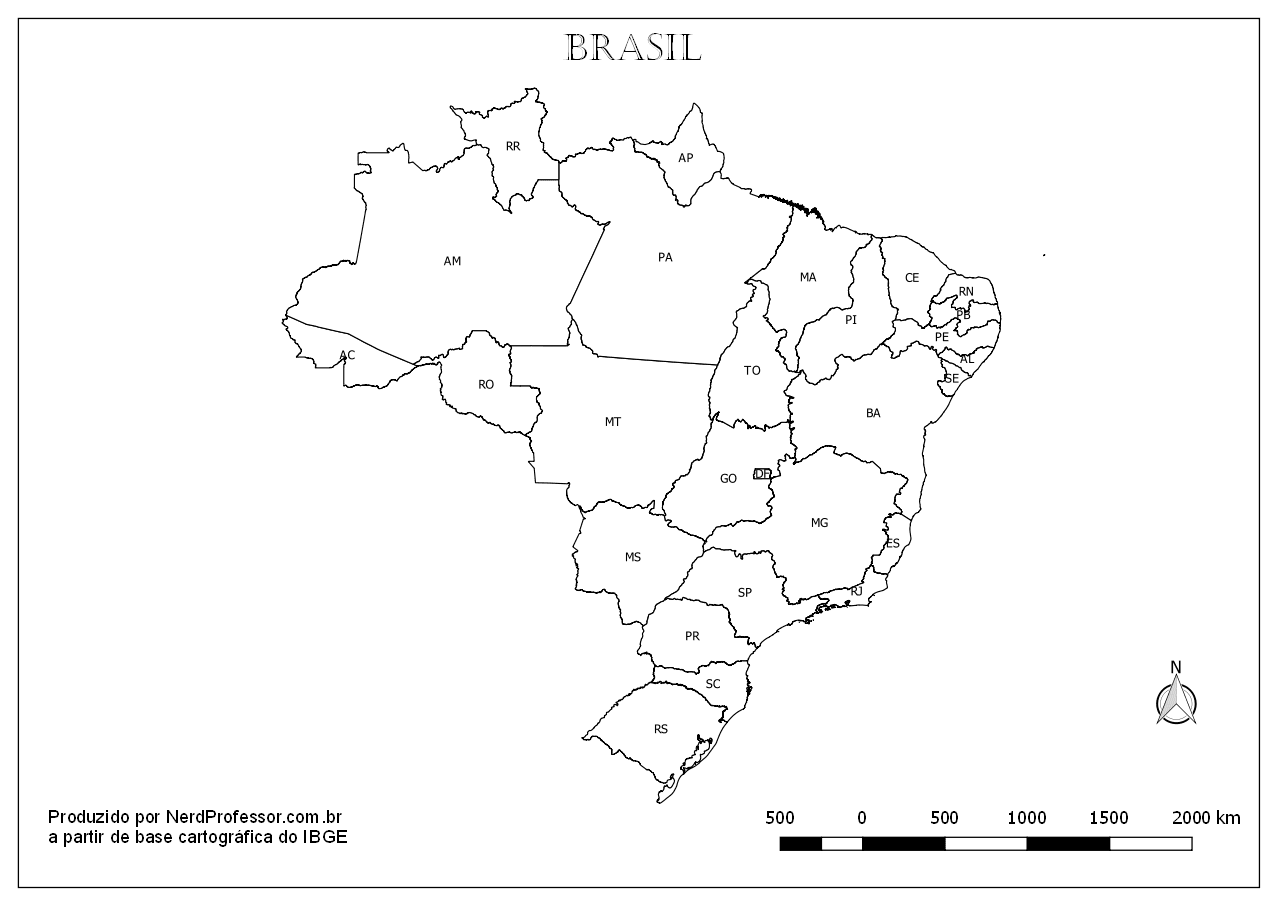 Mapas do Brasil – Nerdprofessor