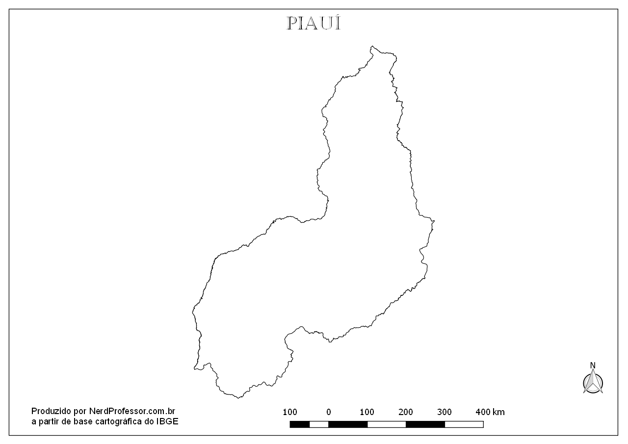 Mapas do Piauí - NerdProfessor